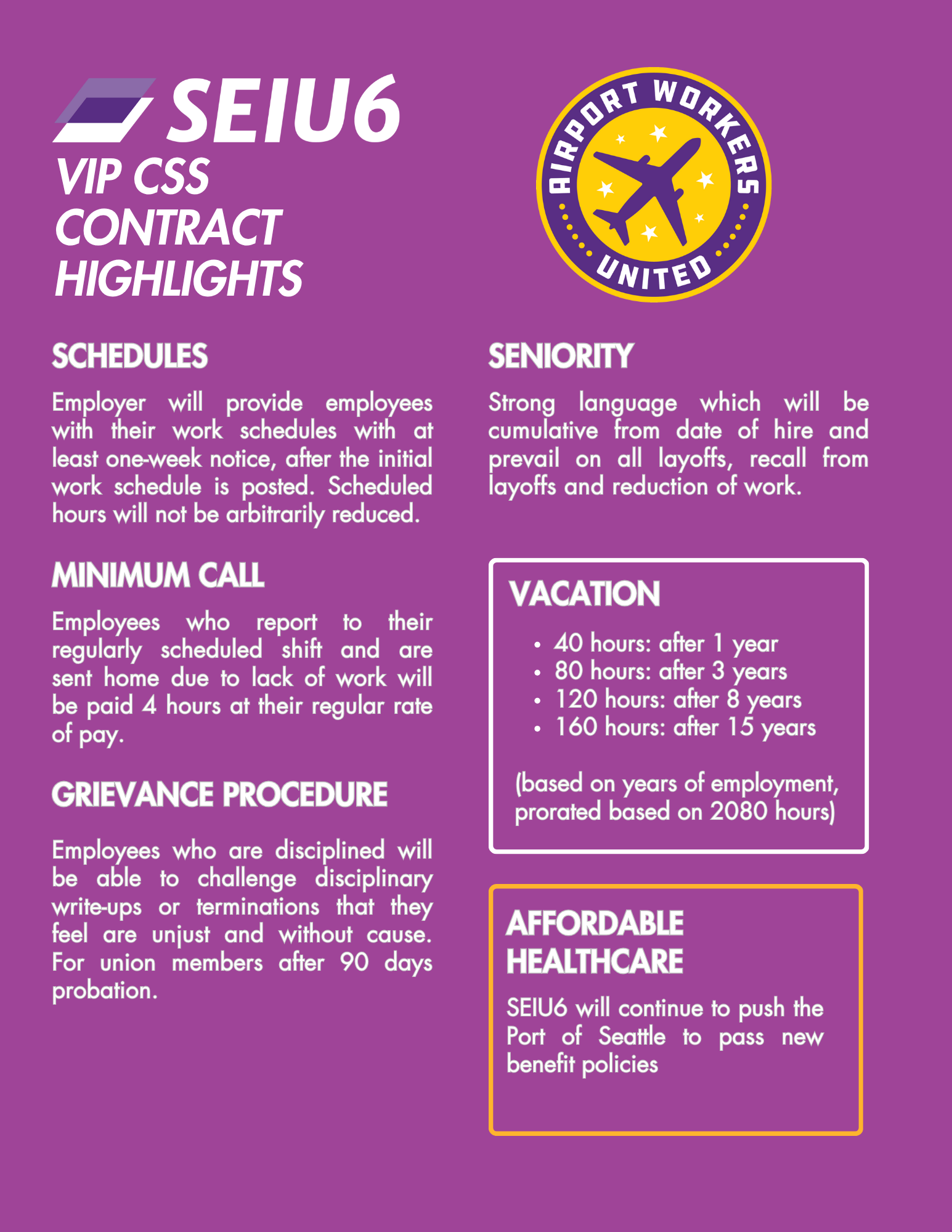 Contracts - SEIU6